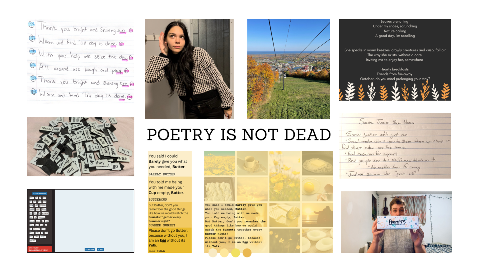 Poetry Is Not Dead – The Multiliteracies Project
